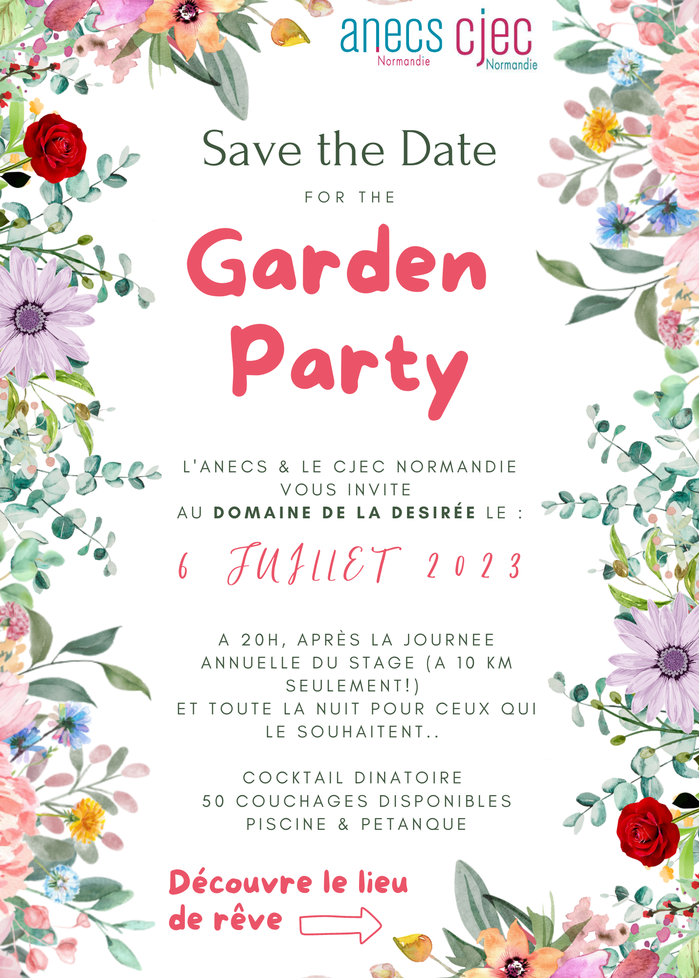 Garden Party - Journée Annuelle du Stage - ANECS