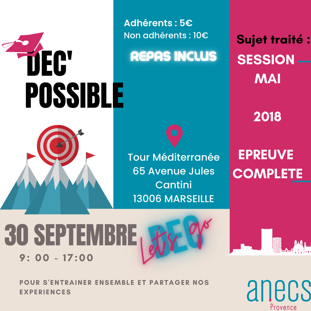 DEC Possible sujet mai 2018 - ANECS