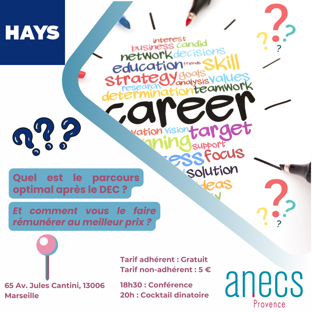 Quelle est le parcours optimal apres le DEC ? (HAYS) - ANECS