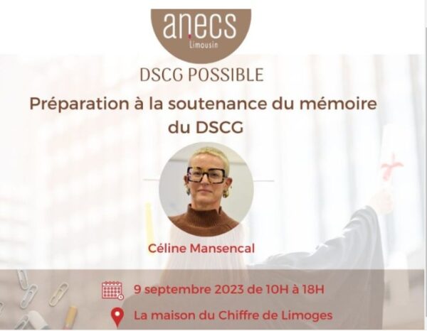 DSCG Possible : UE 7 préparation à la soutenance du mémoire - ANECS