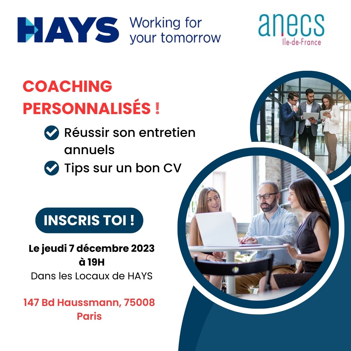 HAYS – TIPS Négociation entretien annuel et CV - ANECS