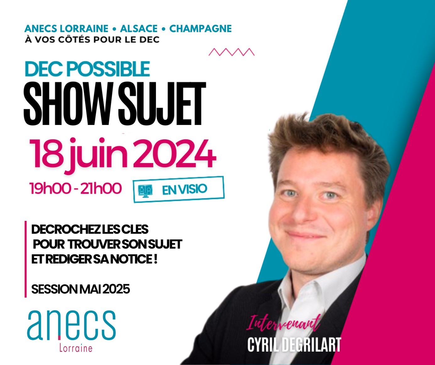 DEC POSSIBLE – SHOW SUJET DEC (VISIO) - ANECS