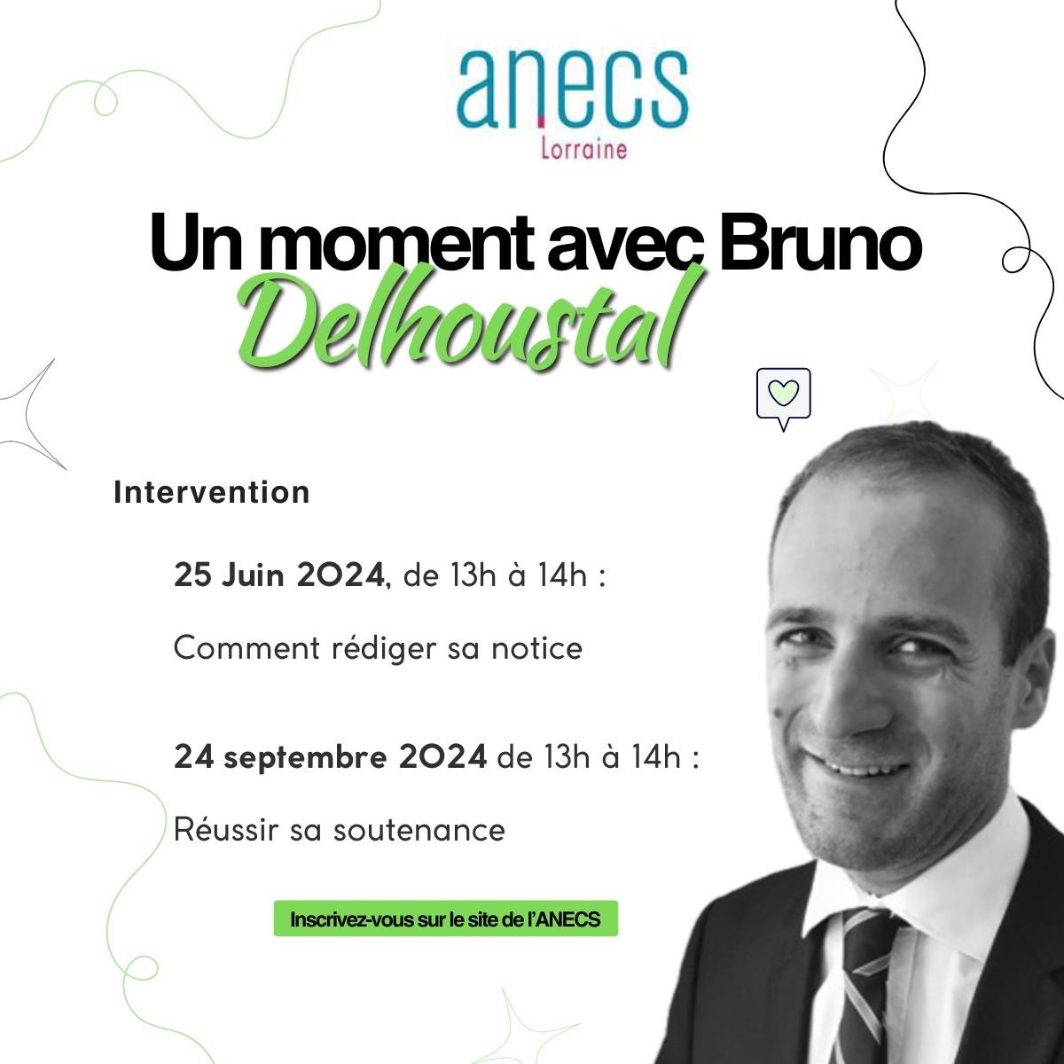 DEC Possible - Rédiger sa notice avec Bruno DELHOUSTAL (VISIO) - ANECS