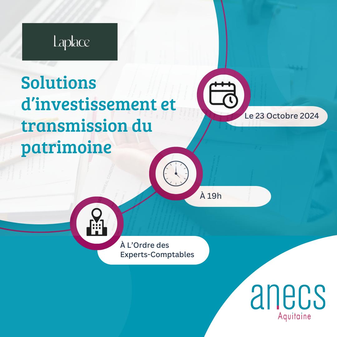 Solutions d’investissement et transmission du patrimoine - ANECS