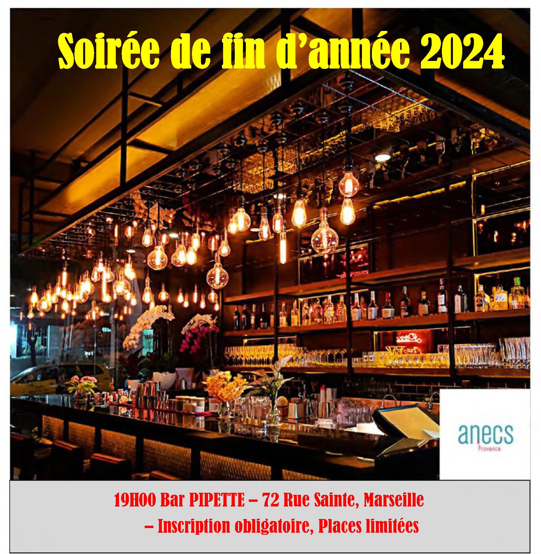 Soirée de fin d'année Provence - ANECS