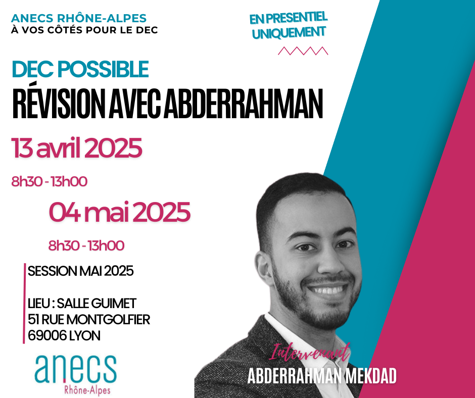 DEC Possible : Révision en présentiel - ANECS