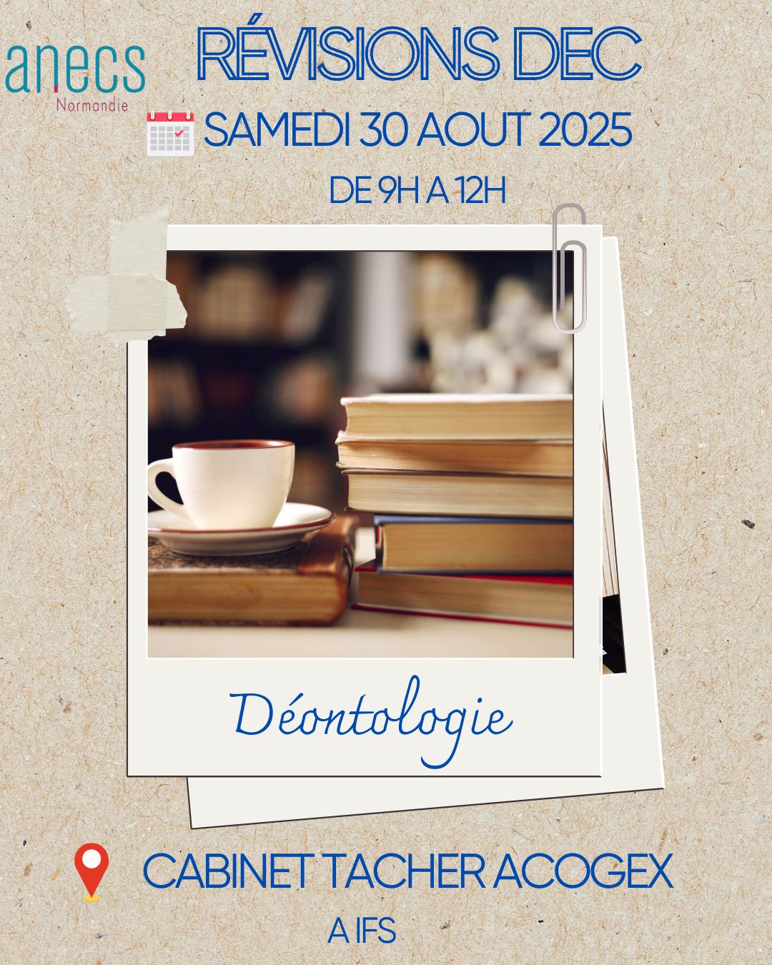 Préparation DEC - Déontologie - ANECS