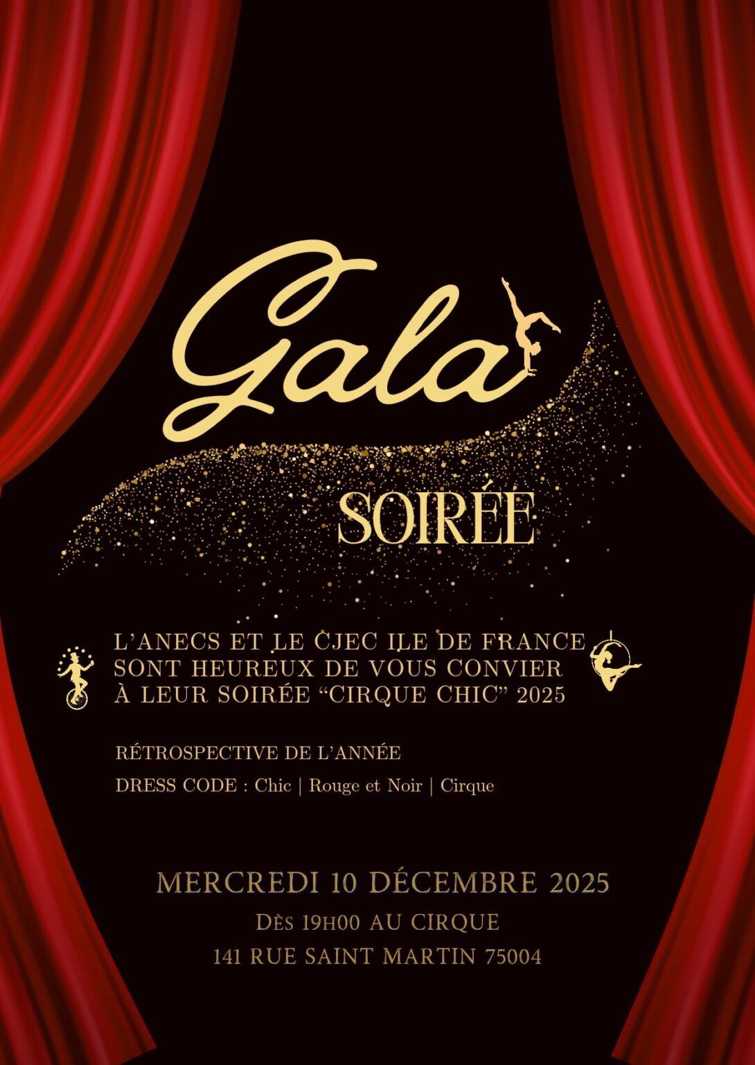 Gala annuel du CJEC & ANECS Paris IDF - ANECS